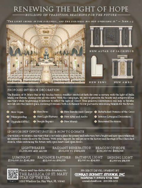 The Basilica of Saint Mary Star of the Sea | Key West Catholic Church